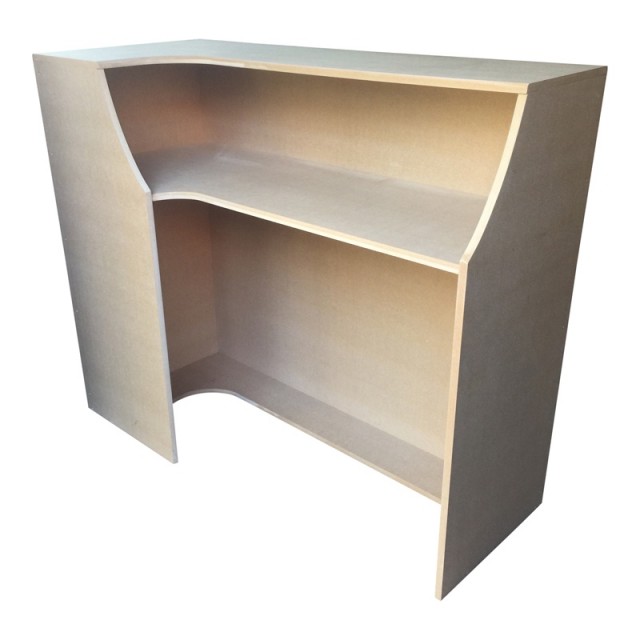 Return Reception Desk - Bespoke MDF
