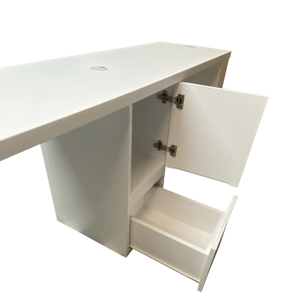 Luca Triple Manicure Desk - Bespoke MDF