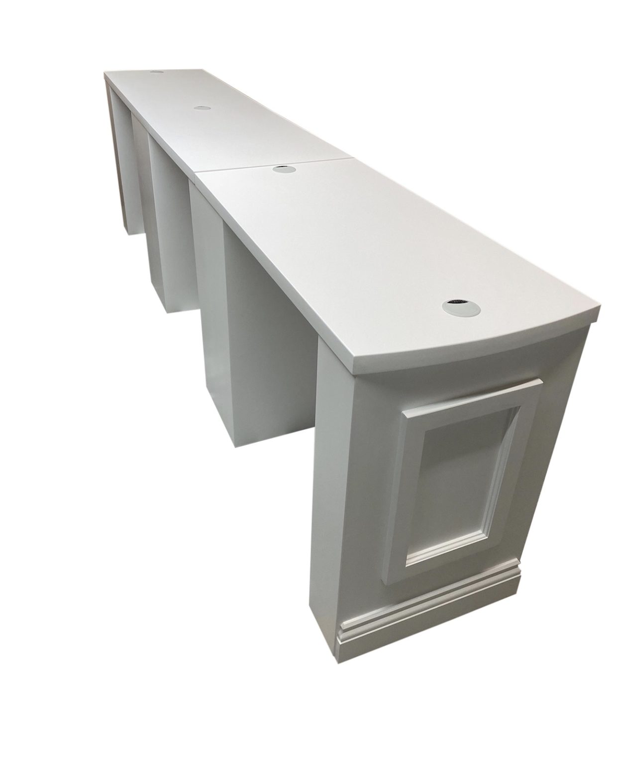 Luca Triple Manicure Desk - Bespoke MDF